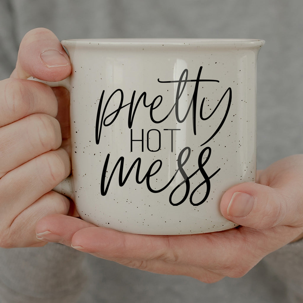 Pretty Hot Mess Coffee Mug | Funny Glam Gift | Gia Roma Mugs