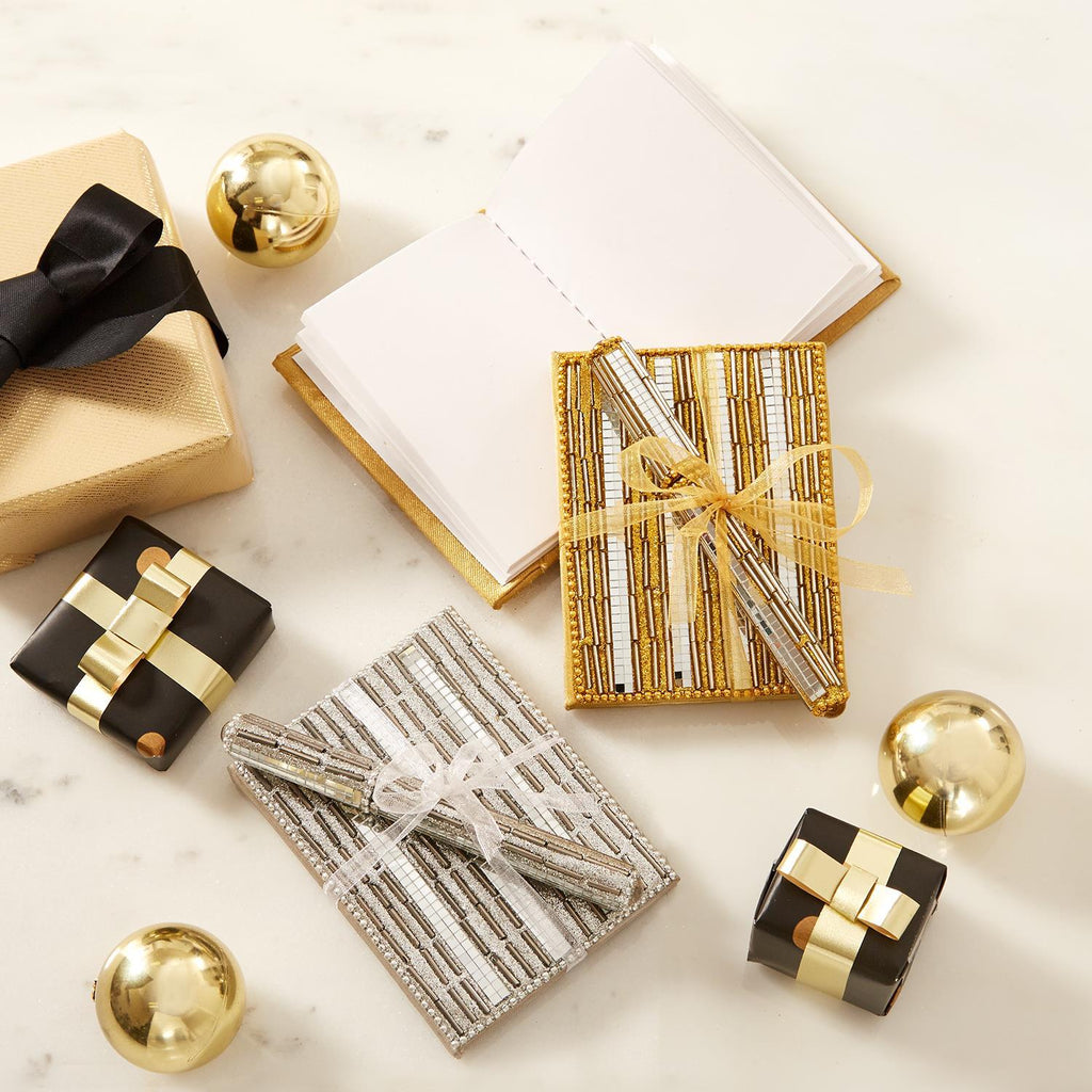 Bling Notebook Handmade - Silver or Gold – Gia Roma