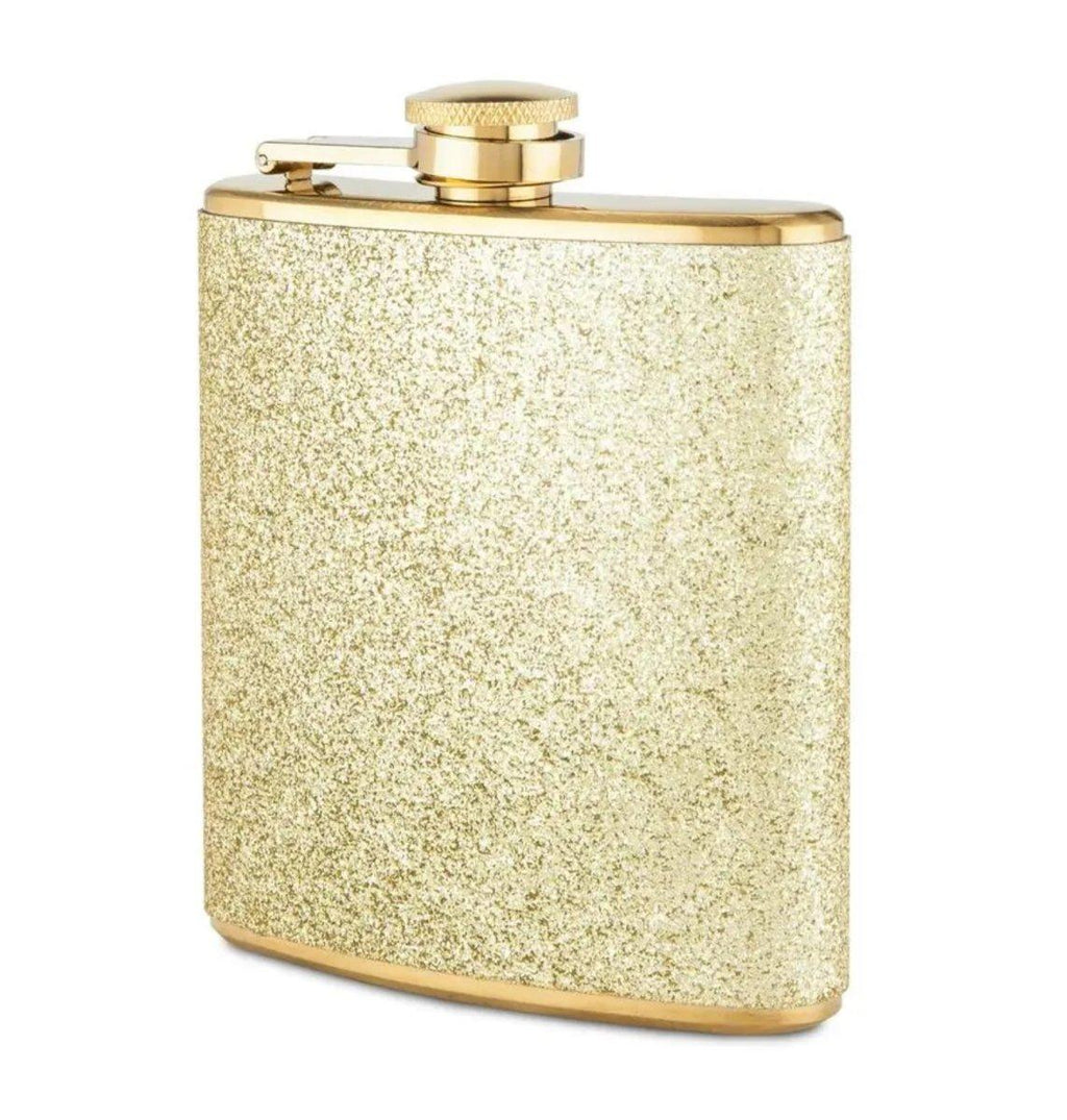 Gold Glitter Flask – Gia Roma